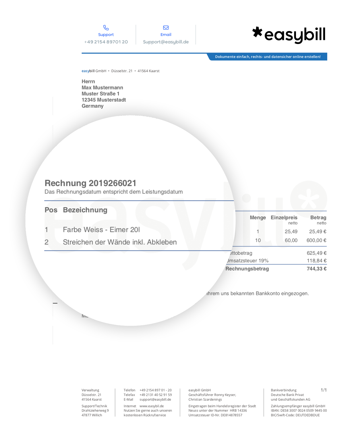 Handwerker-Rechnungsprogramm: Einfach, rechtssicher und schnell