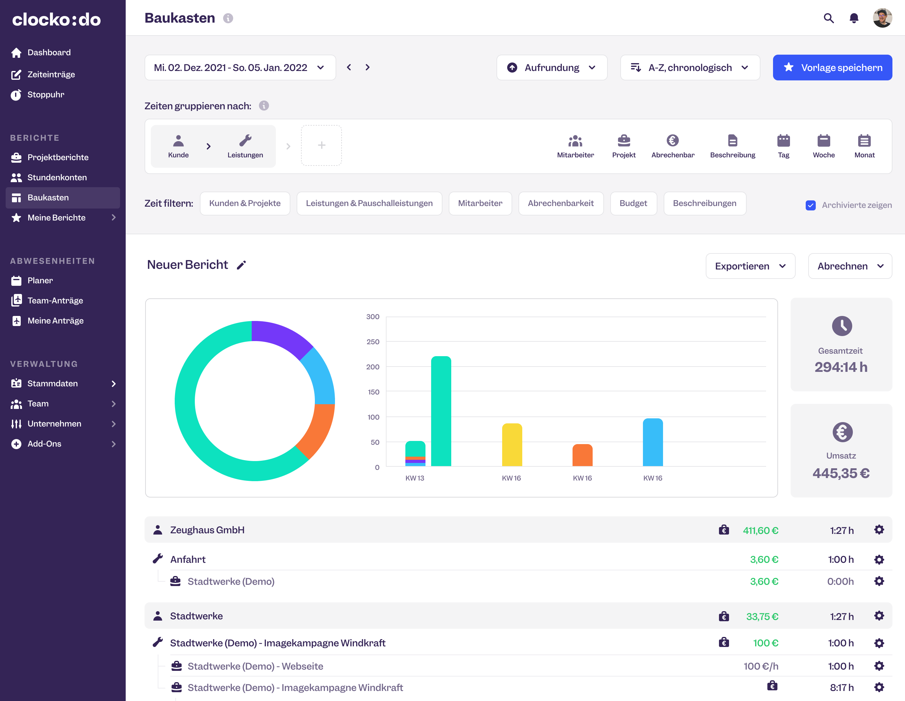 easybill - Online Rechnungssoftware - Partner - Clockodo