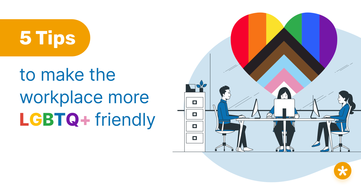 5 Tipps um den Arbeitsplatz LGBTQ+ freundlicher zu gestalten