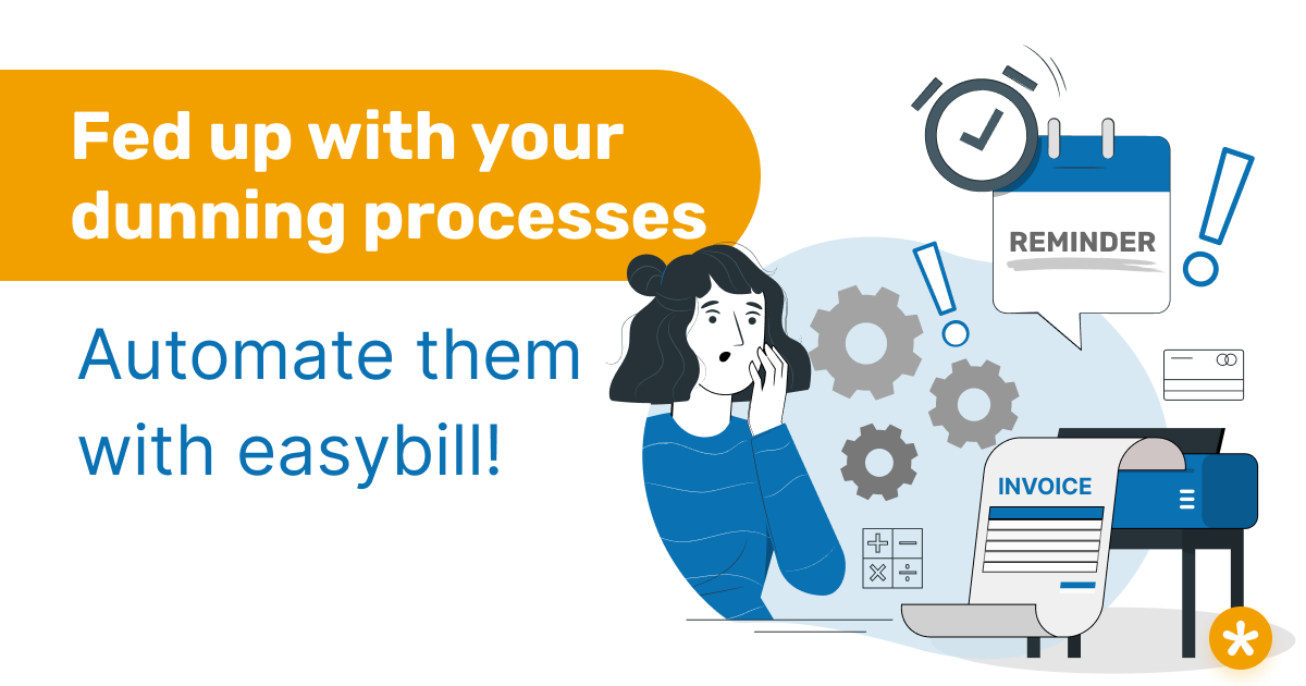 Fed up with your dunning processes? Automate them with easybill!
