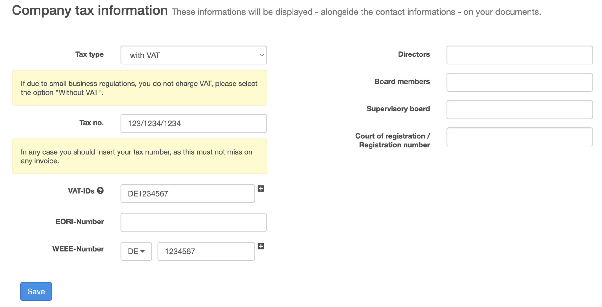 Priceless updates • easybill
