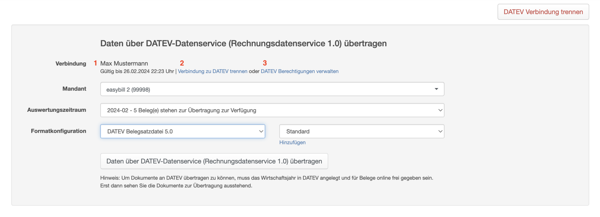 Update für mehr Komfort: DATEV Rechnungsdatenservice 1.0 jetzt noch ...