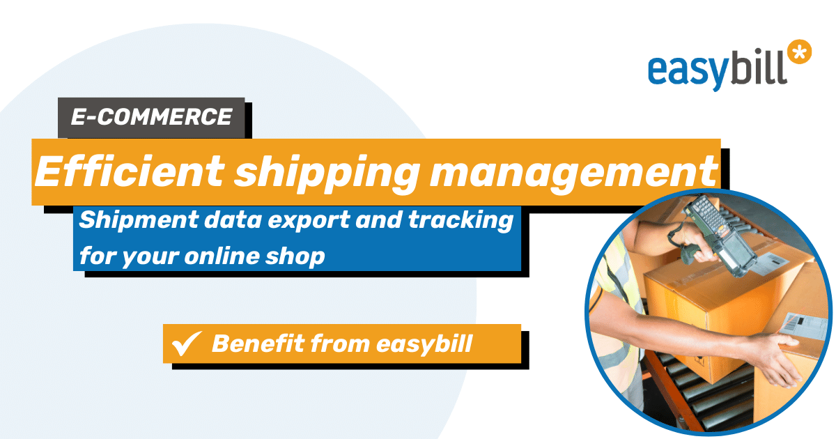 Optimize shipment data export & tracking for your online store